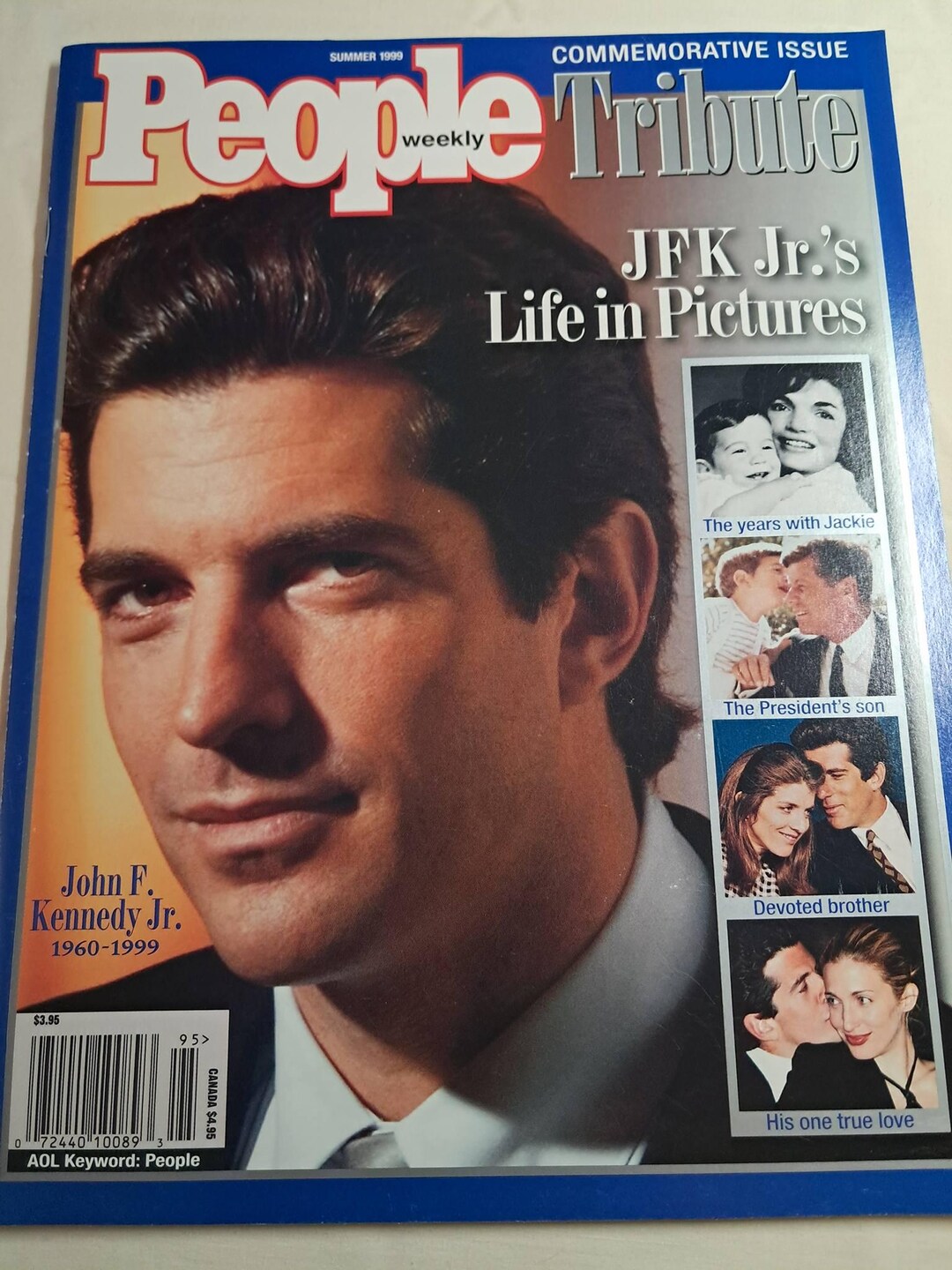 Vintage 1999 People Weekly Magazine, Commemorative Issue - JFK Jr.'s ...
