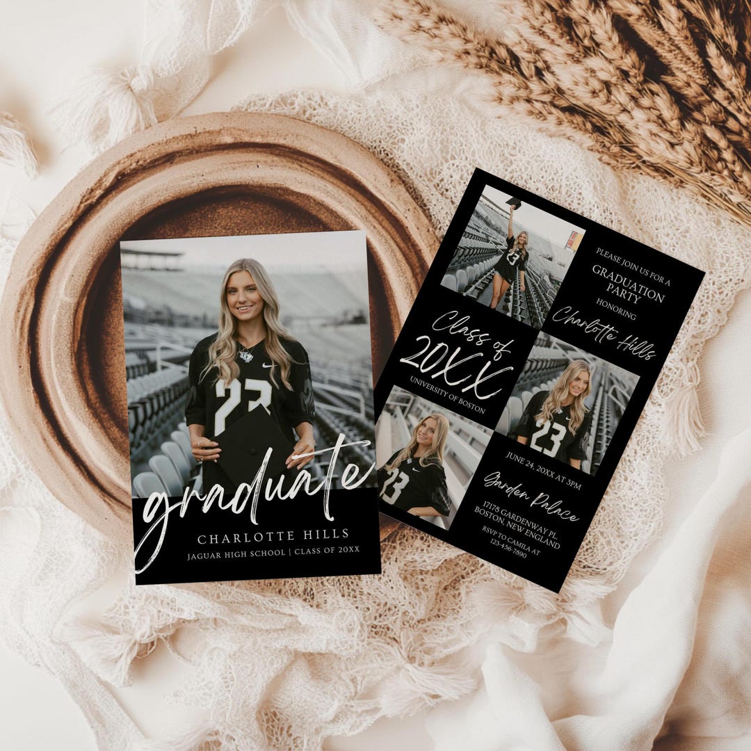 Grad Invite 2026, Graduation Invitation, Graduation Announcement ...