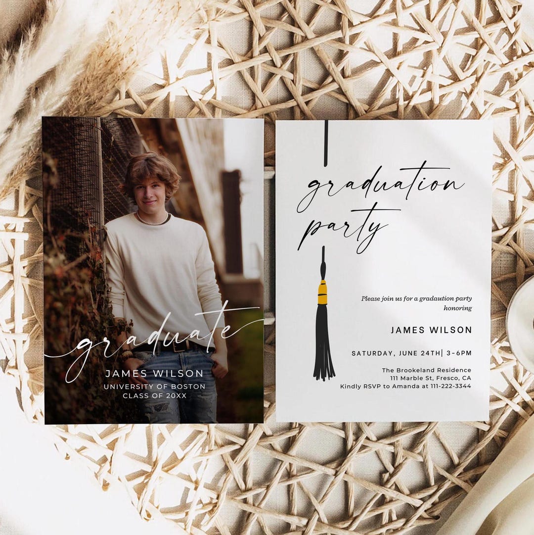 Senior Graduation Invite 2026, Graduation Party Invite, Graduation ...