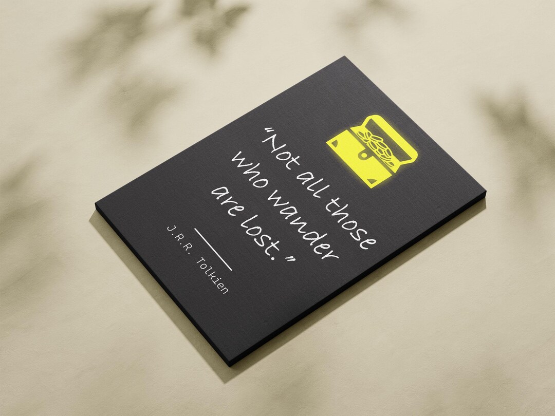 JRR Tolkien Quote Art, Print Wall Art Decor, Digital Download ...