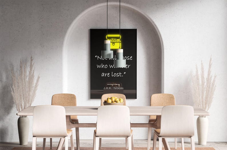 JRR Tolkien Quote Art, Print Wall Art Decor, Digital Download ...