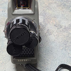 Vintage 8mm CVCC Hz0ine Camera SEKONIC ELMATIC 8 Turret F/1.9 3 Lens Camera W/case - Etsy