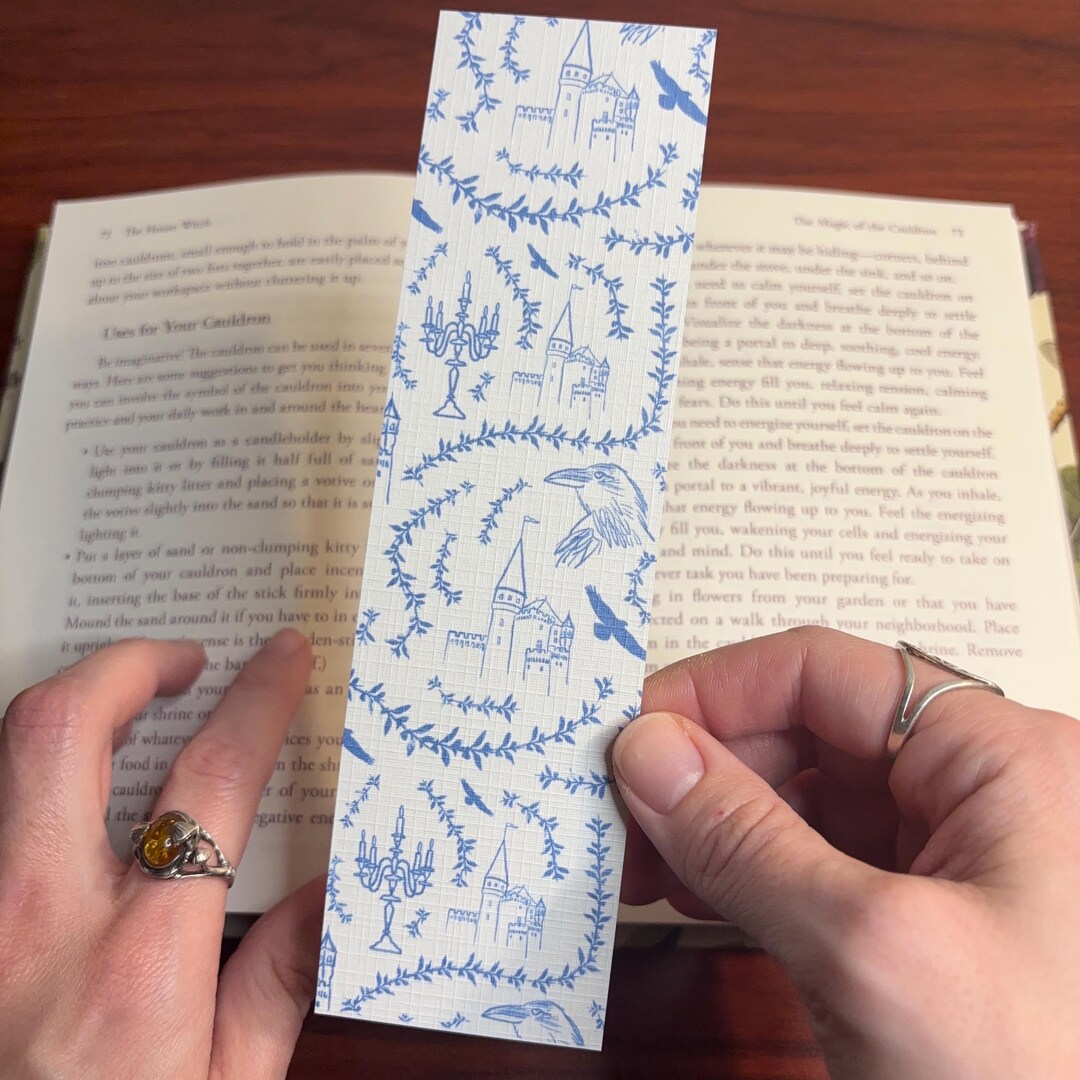 Magical Castle Bookmark, Gift for Booklovers, Bookish Gift, Handmade ...