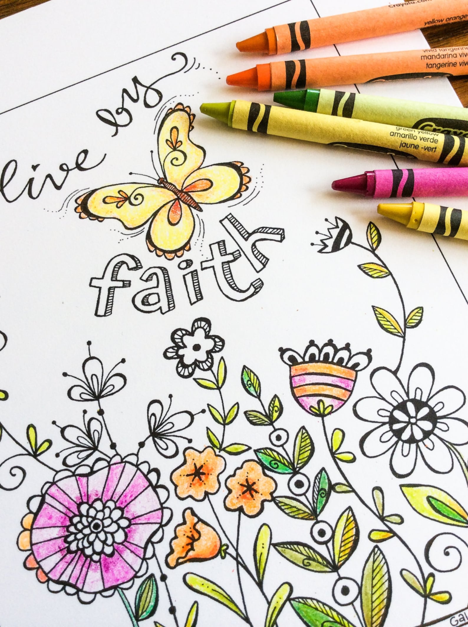 PRINTABLE SIMPLE BLESSINGS Coloring Book... Instant - Etsy