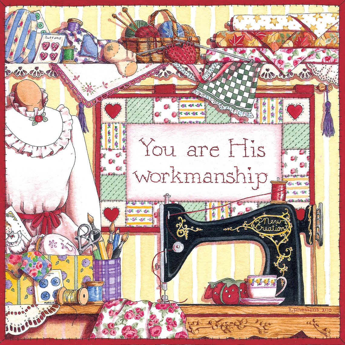 ART Print...you Are His Workmanship Ephesians 2:10 Digital - Etsy