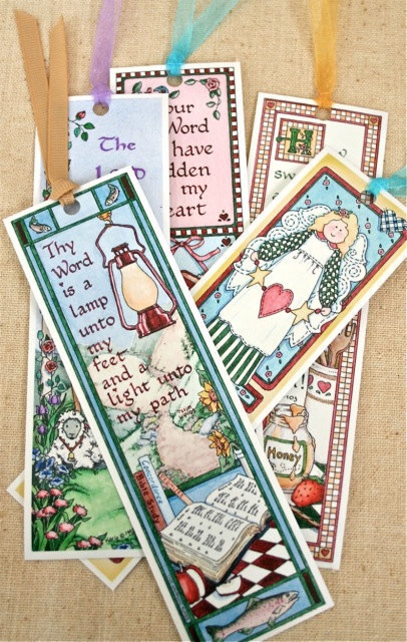 BOOKMARKS... Encourging... INSTANT Download Scripture Verse Digital ...