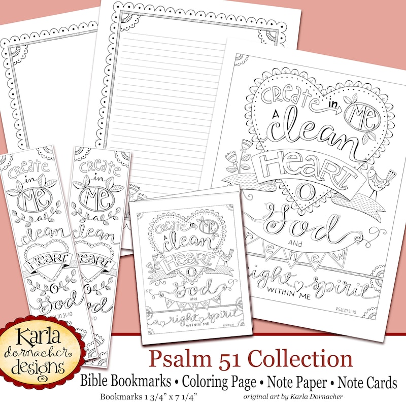 Psalm 51 - Etsy