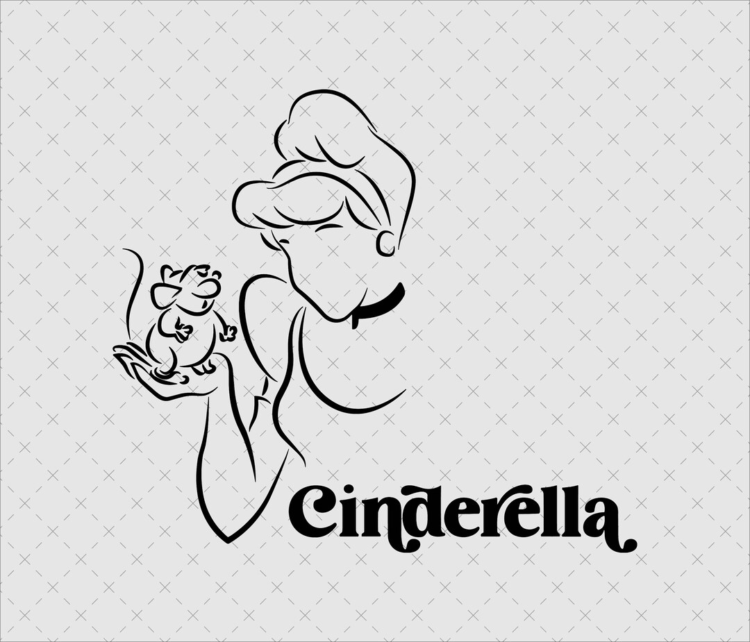 Cinderella Svg Png, Princess Svg Png, Cinderella Princess Svg Png ...