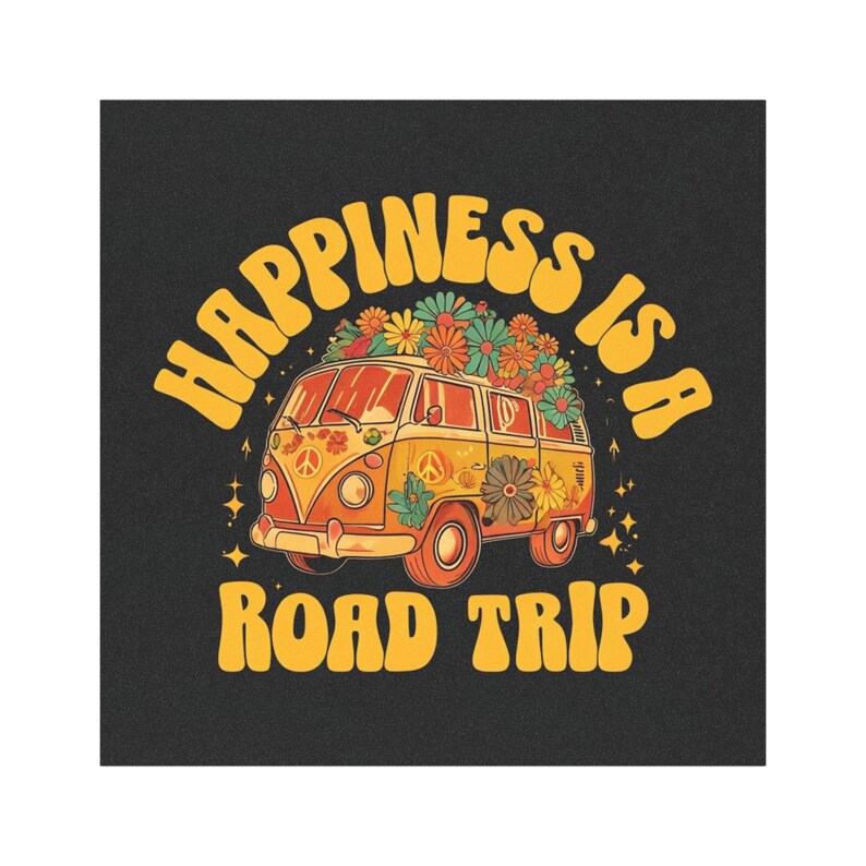 Happiness is a Road Trip Car Magnets - Etsy