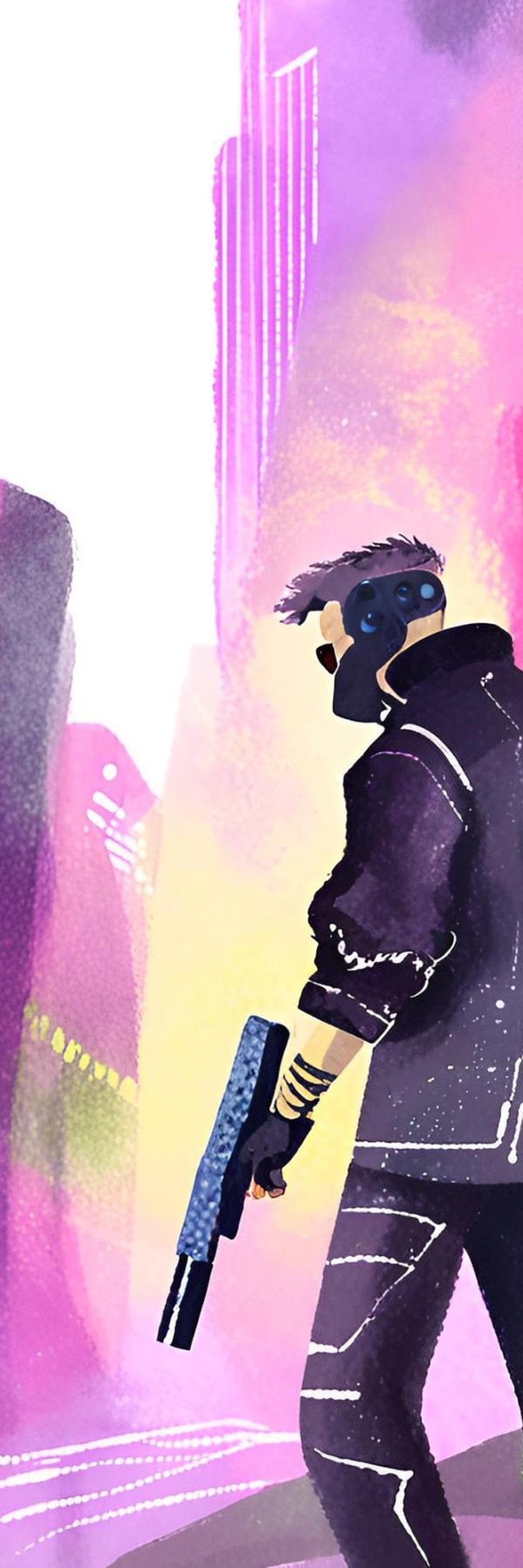 6 Bookmarks in Cyberpunk Style - Etsy