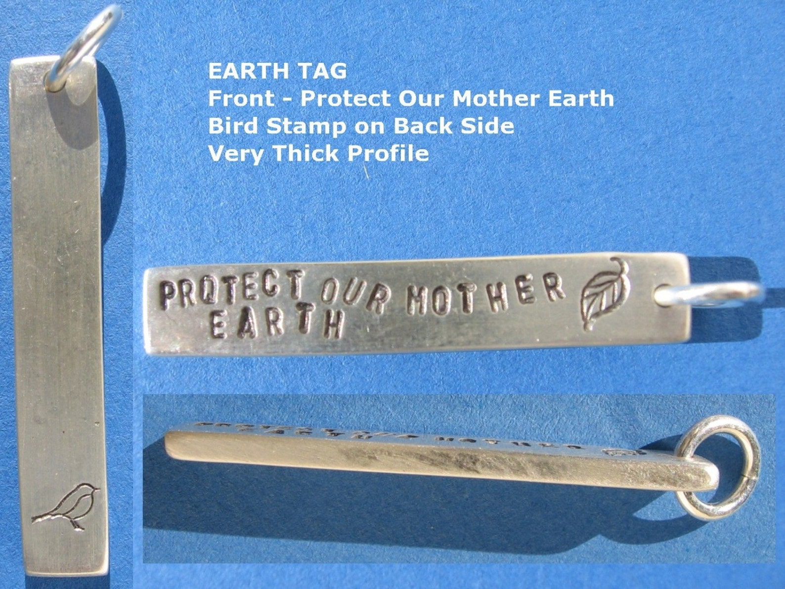 Handmade STERLING SILVER JEWELRY Custom Personalized Pendant - Etsy