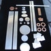 1/4 X 6 Inch 18 Gauge Sterling Silver SHEET METAL Cut to Order Jewelry ...