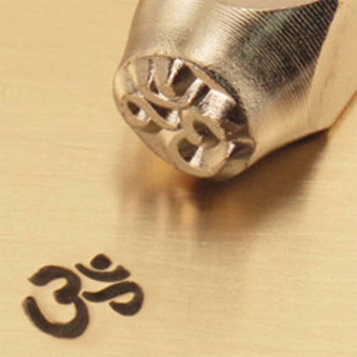OM Symbol Metal Design STAMP 6mm 1/4" Steel Tool Hand Stamped Jewelry ...