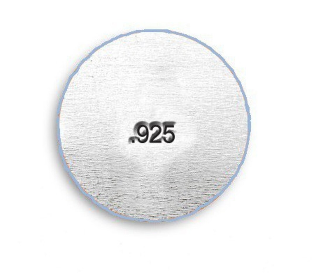 925 Hallmark STAMP Jewelry Design 1.5mm Steel Punch Marking Metal ...