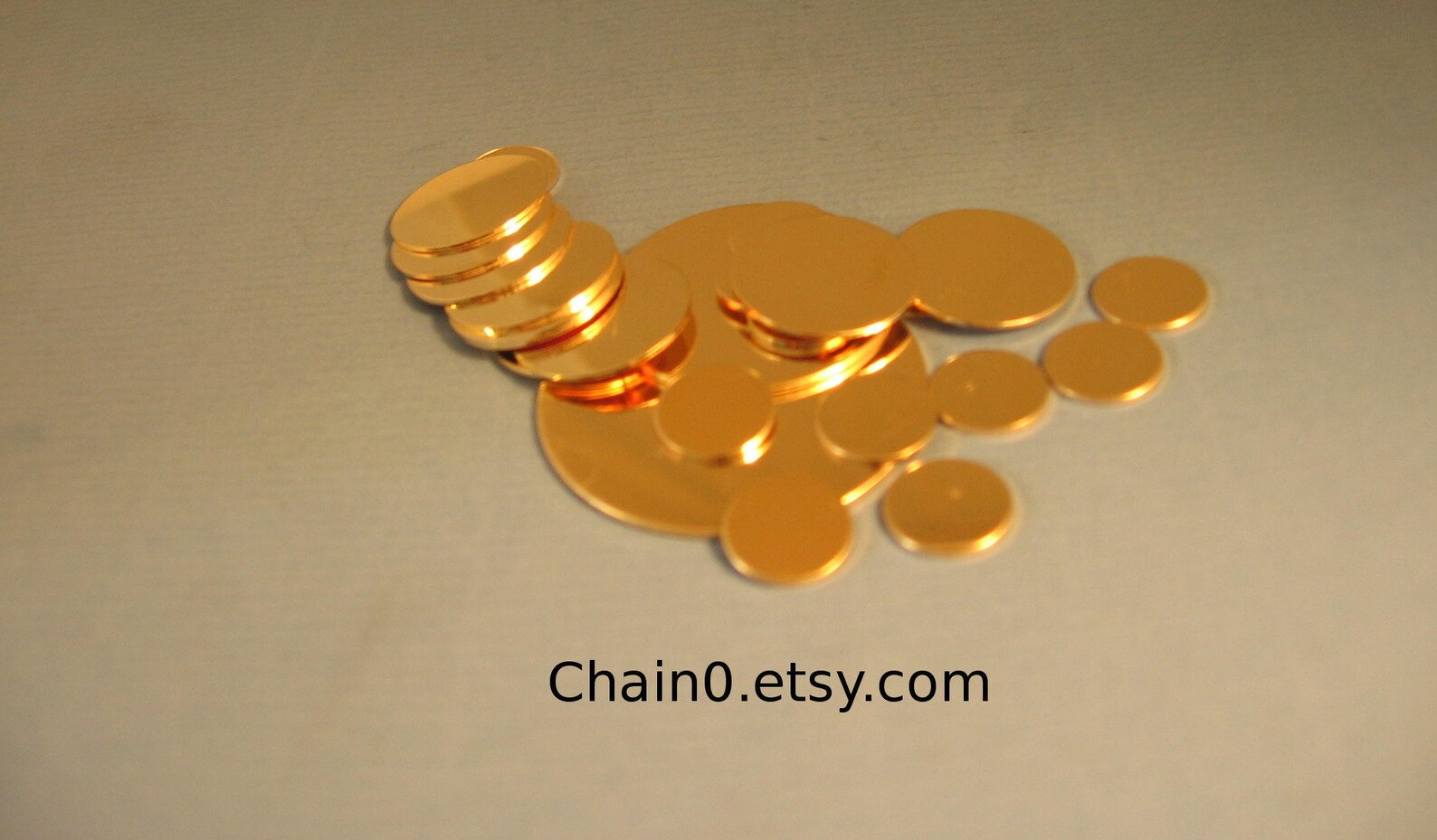 14K Gold Filled Disc Blanks All Sizes Rose Gold Yellow Fine Jewelry ...