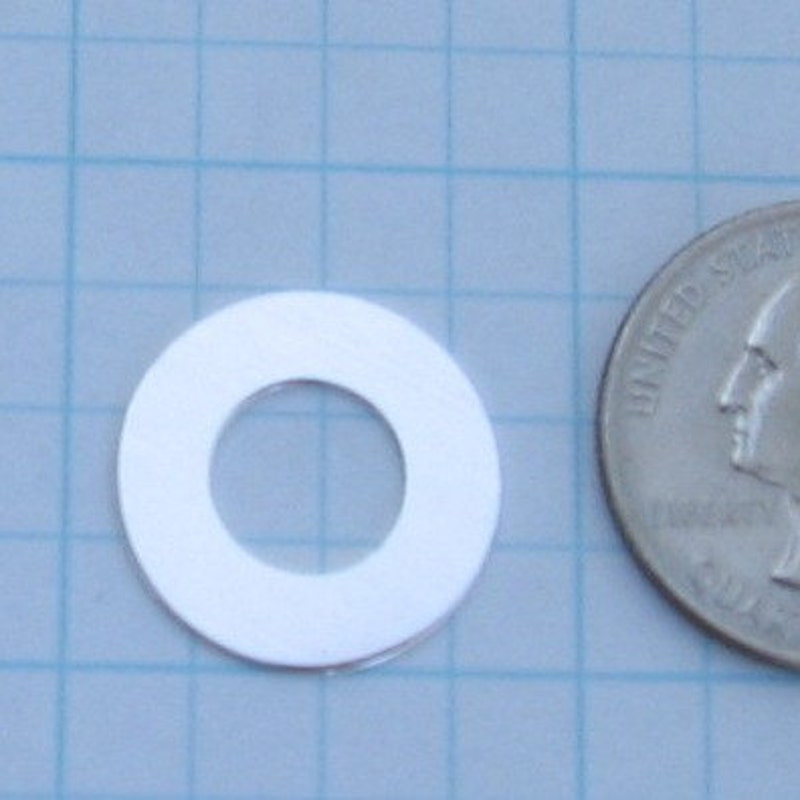 Silver Washer - Etsy
