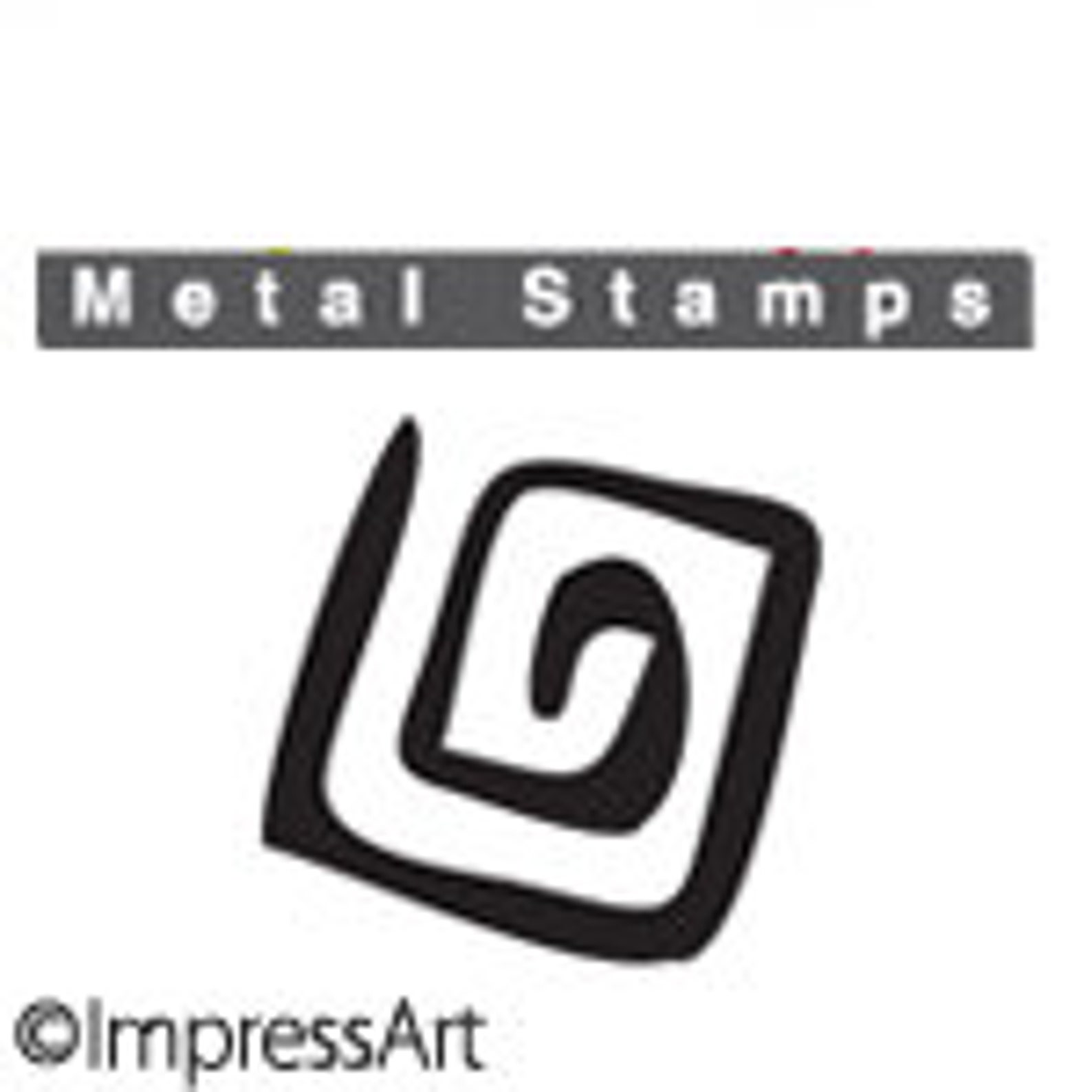 Square SWIRL Metal Jewelry Design STAMP 3mm 1/8 Inch Steel - Etsy