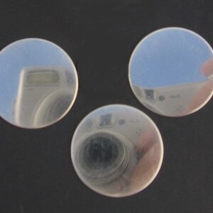 SUPER PREMIUM Sterling Silver Blank Silver Disc Blank Disk Metal Hand ...