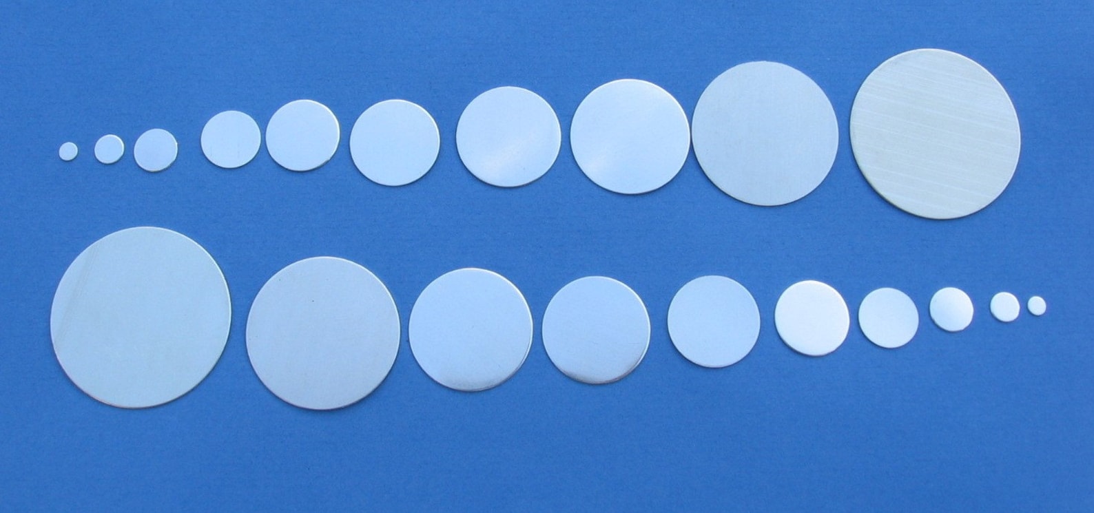 5/8 Inch 24g Sterling Silver Discs Wholesale Bulk Blanks - Etsy