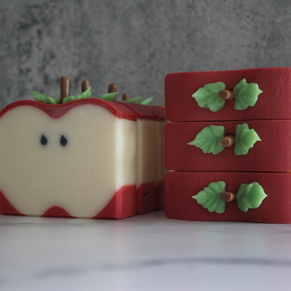 Apple Soap - Etsy