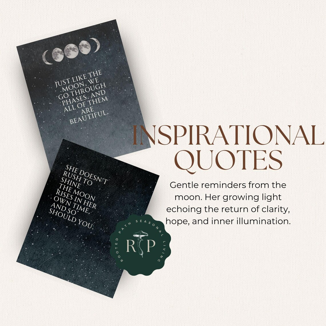 MOON PHASE JOURNAL: Moon Manifesting | Moon Rituals Journal Printable ...