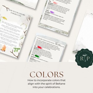 BELTANE Celebration GUIDE: Wheel of the Year | Grimoire Printable | How ...