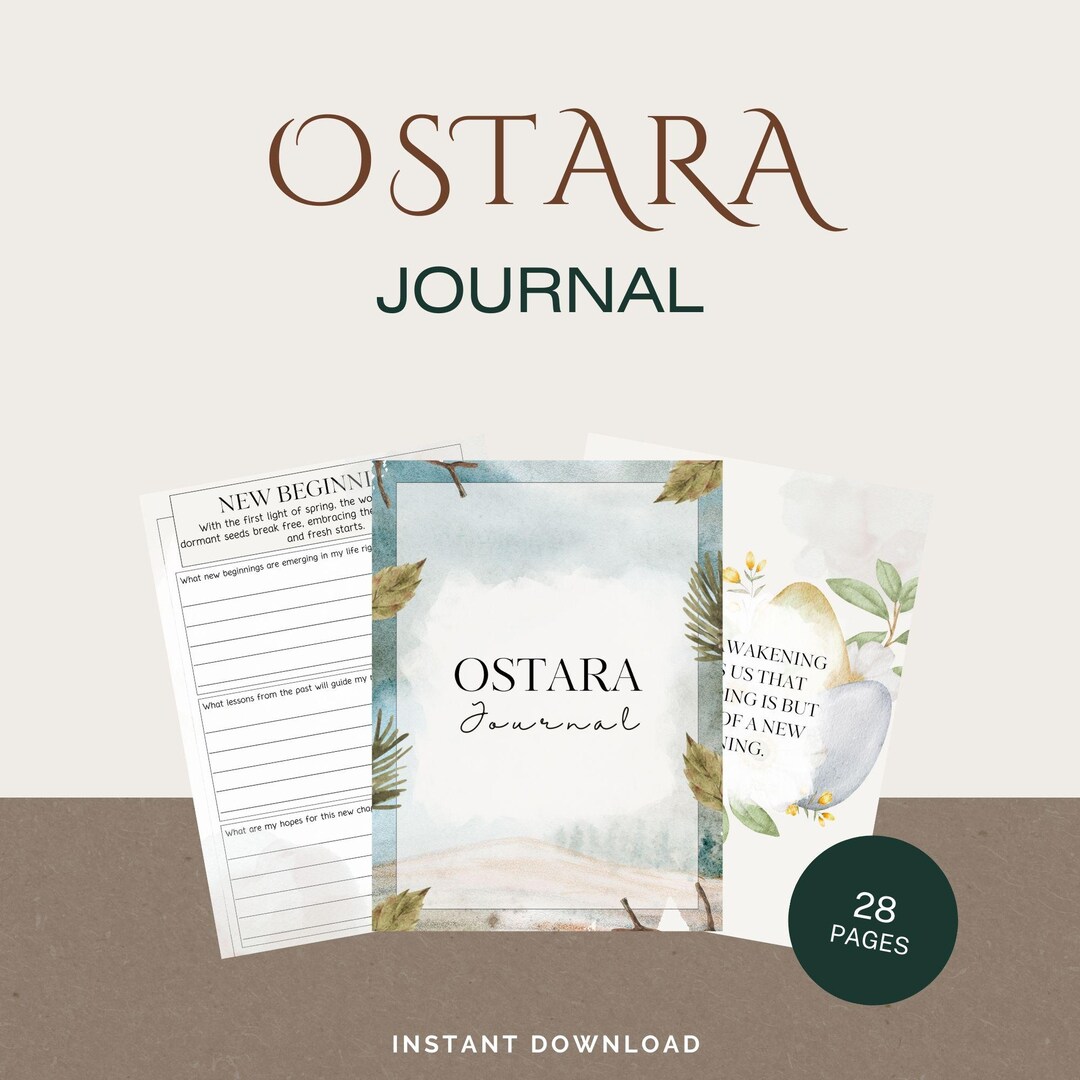 OSTARA JOURNAL: Wheel of the Year | Journal Printable | How to ...