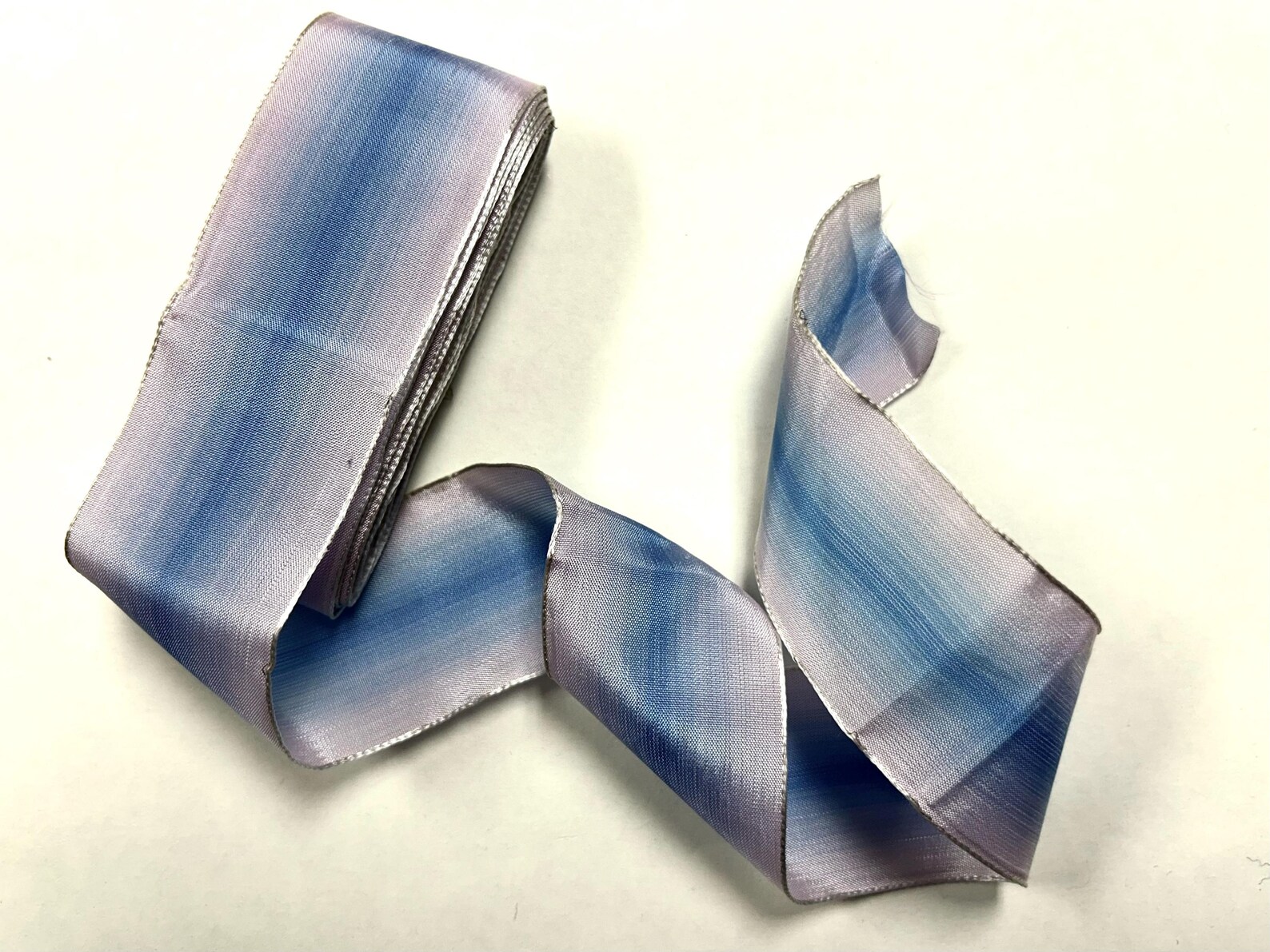 Vintage 1 1/2" Wide French Ombre Rayon Ribbons Selling by the Half Yard ...