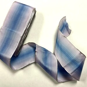 Vintage 1 1/2" Wide French Ombre Rayon Ribbons Selling by the Half Yard ...