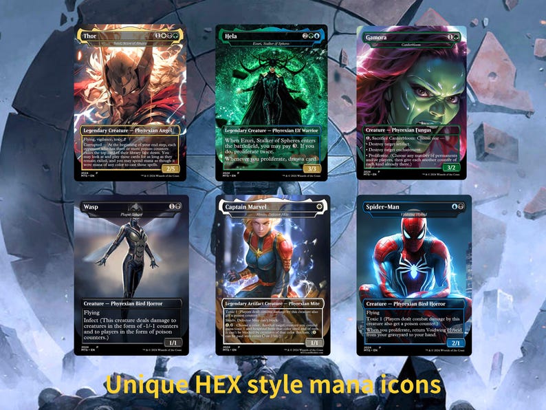Marvel Cinematic Universe Adventure Time Commander Deck Marvel ...