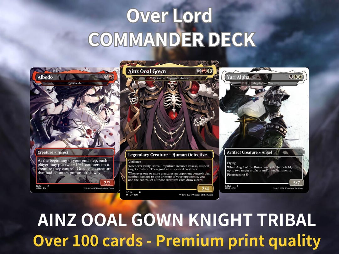 Nelly Borca, Impulsive Accuser Inspired by Overlord Premium Proxy Card ...