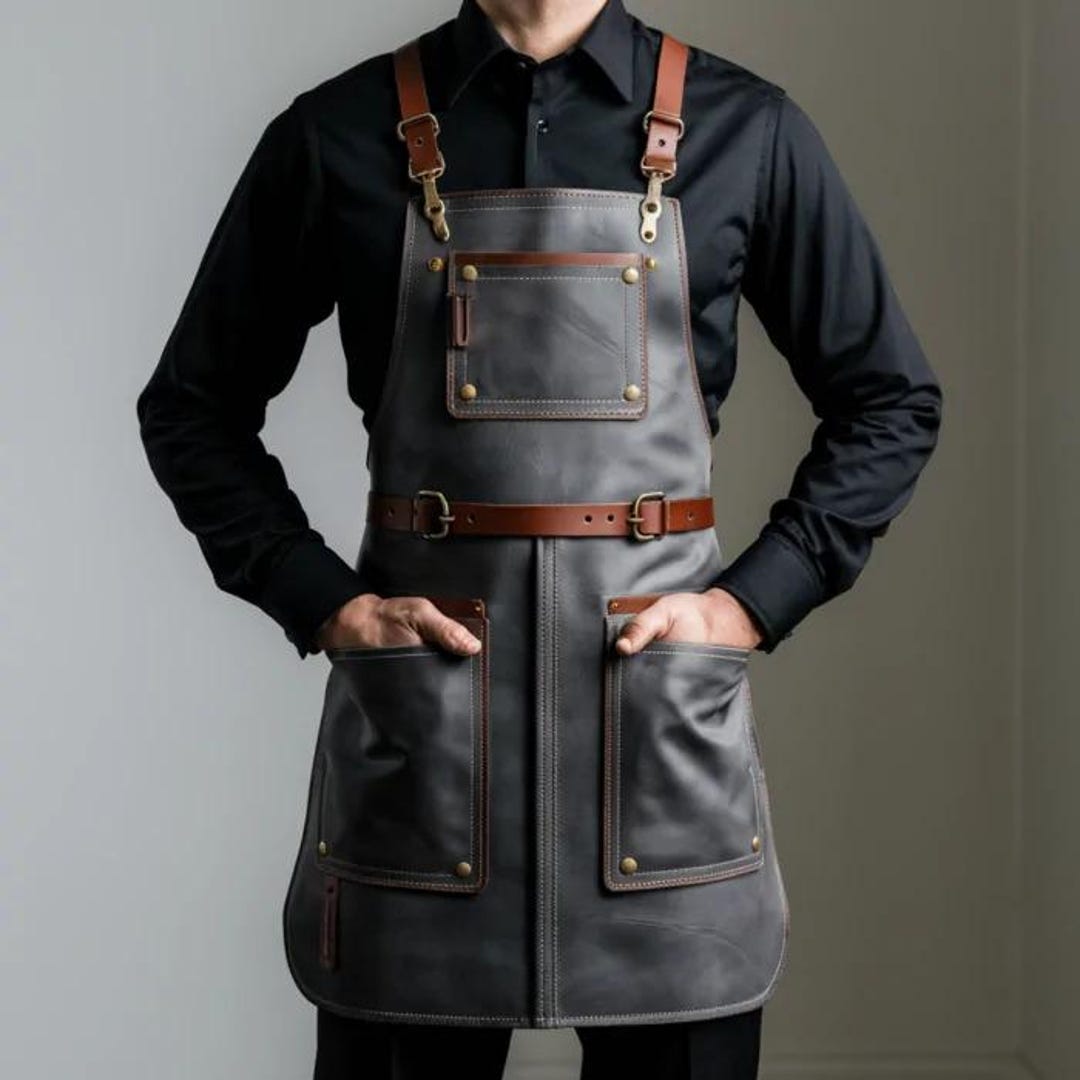 Titan Armor Blacksmith Leather Apron for Extreme Heat Protection ...