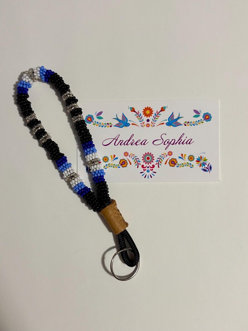 Indigenous Handmade Lanyards - Native American Made Beaded Keychain ...