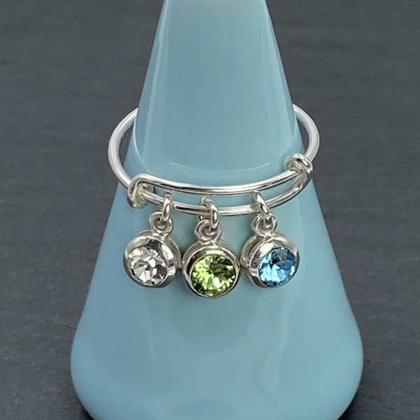 Dangle Charm Ring - Etsy