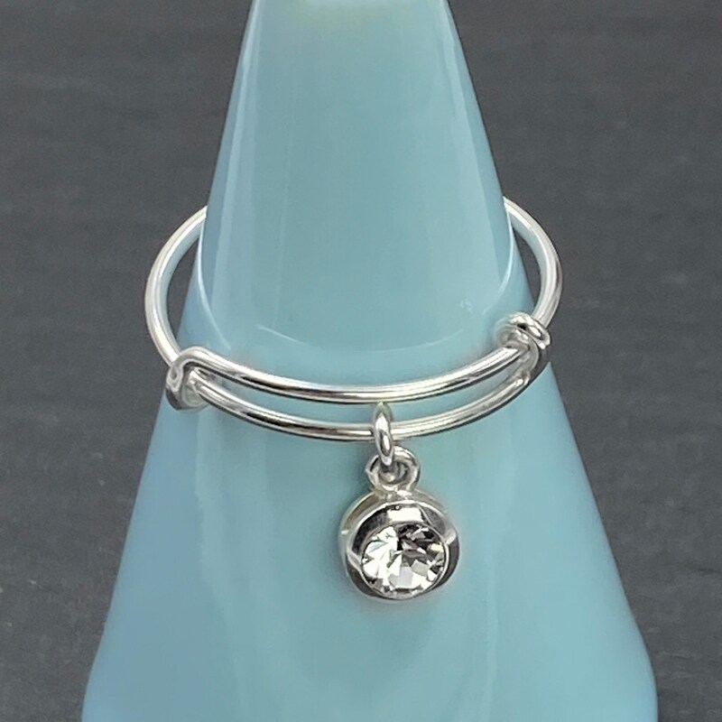 Dangle Charm Ring - Etsy