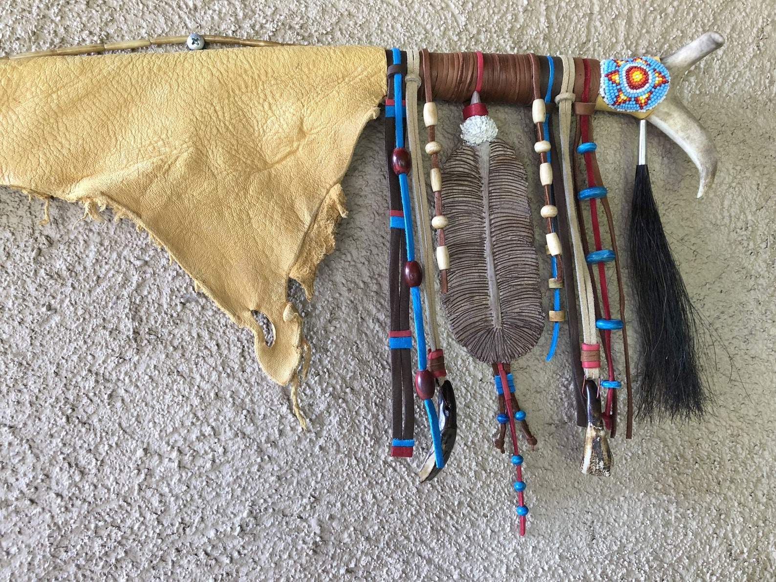 Coup Stick - Native American Inspired - OOAK - Etsy