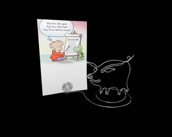 Pig Place Card Holder - Etsy