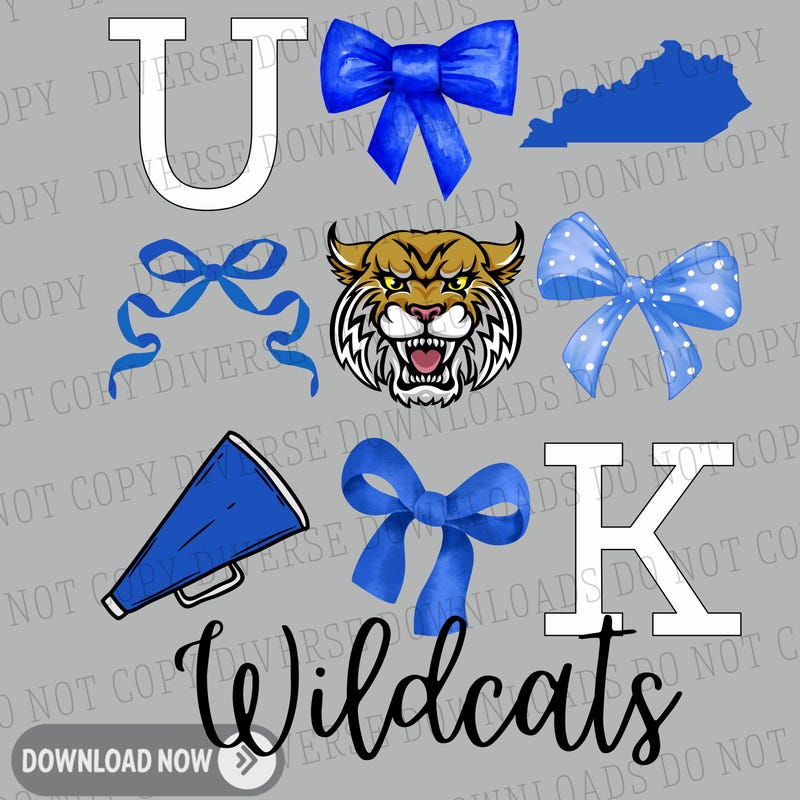 Kentucky Wildcats Svg - Etsy
