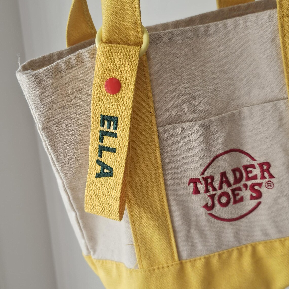 Personalized Embroidery Name Tag, Custom Name Tag, School Bag Name Tag ...