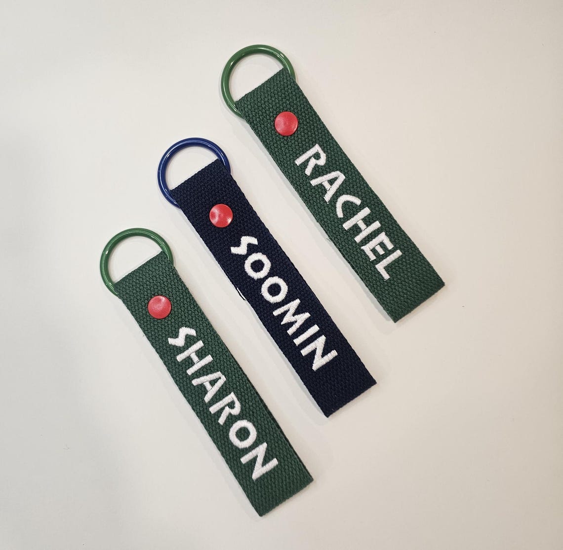 Personalized Embroidery Name Tag, Custom Name Tag, School Bag Name Tag ...