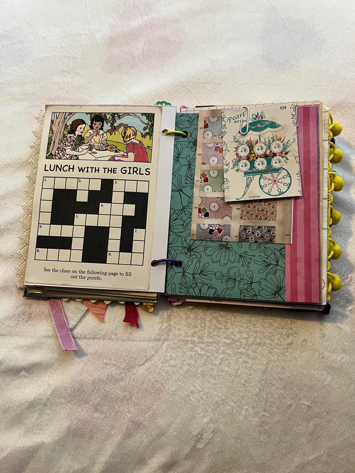 Vintage Junior Elf Junk Journal Timmy Mouse - Etsy