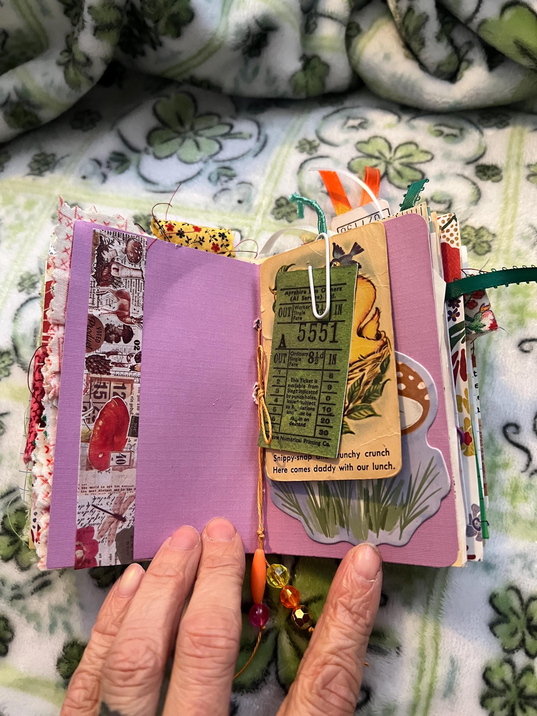 Vintage Seed Packet Journal - Etsy