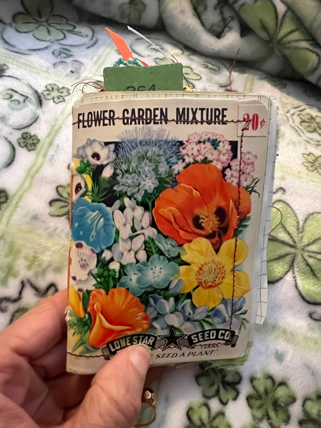 Vintage Seed Packet Journal - Etsy