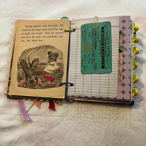 Vintage Junior Elf Junk Journal Timmy Mouse - Etsy