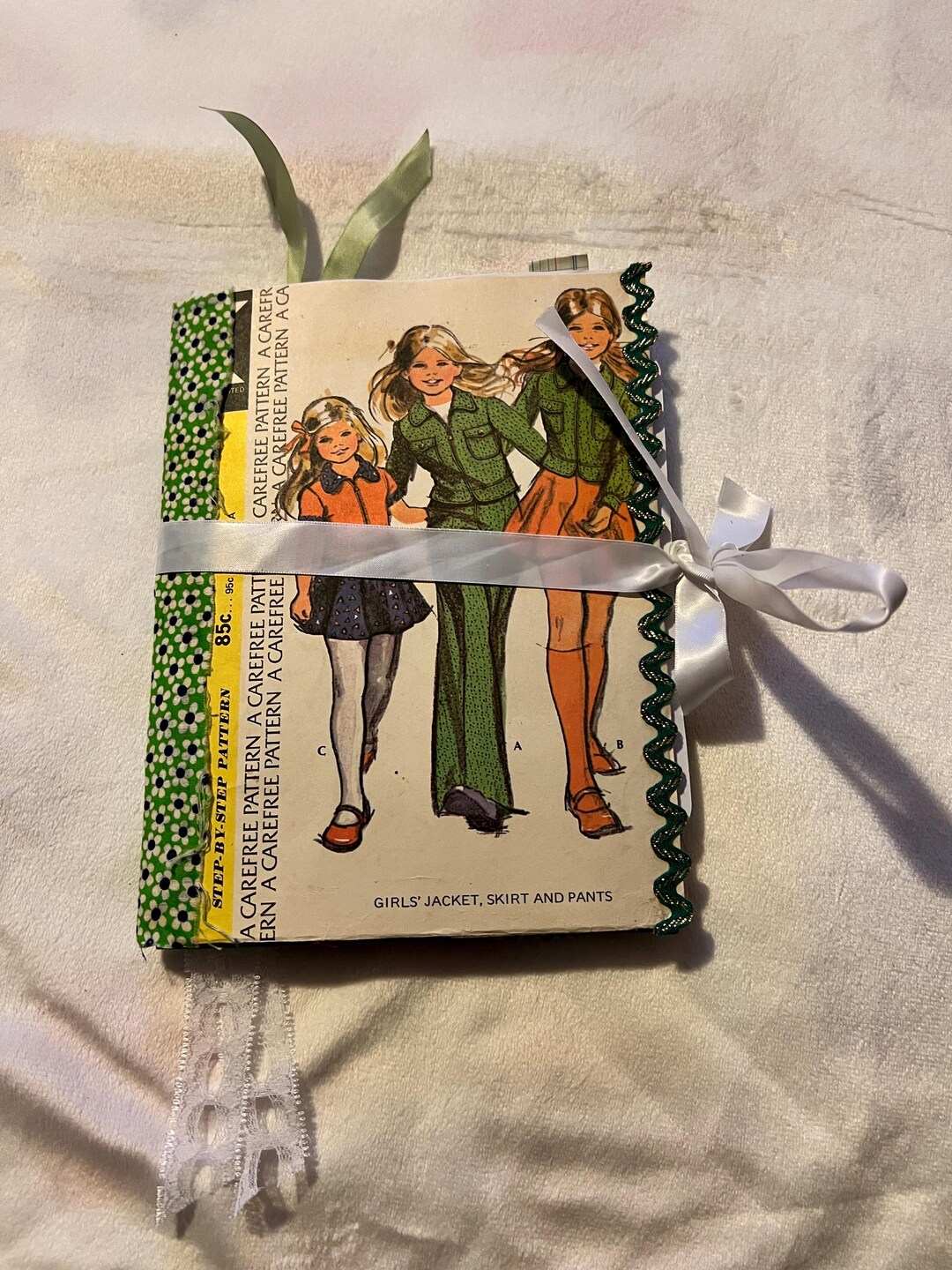 Vintage Sewing Pattern Junk Journal - Etsy