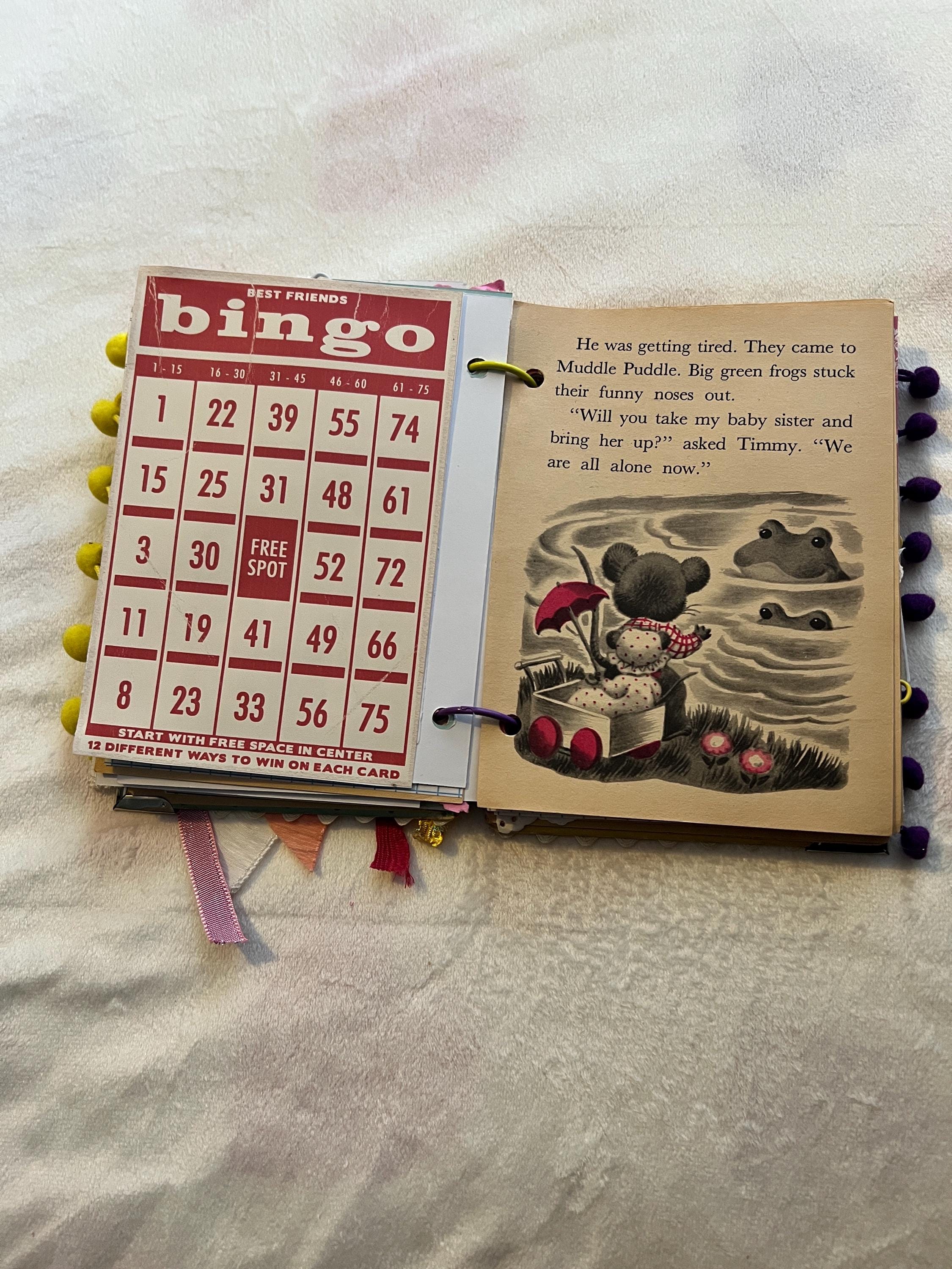 Vintage Junior Elf Junk Journal Timmy Mouse - Etsy