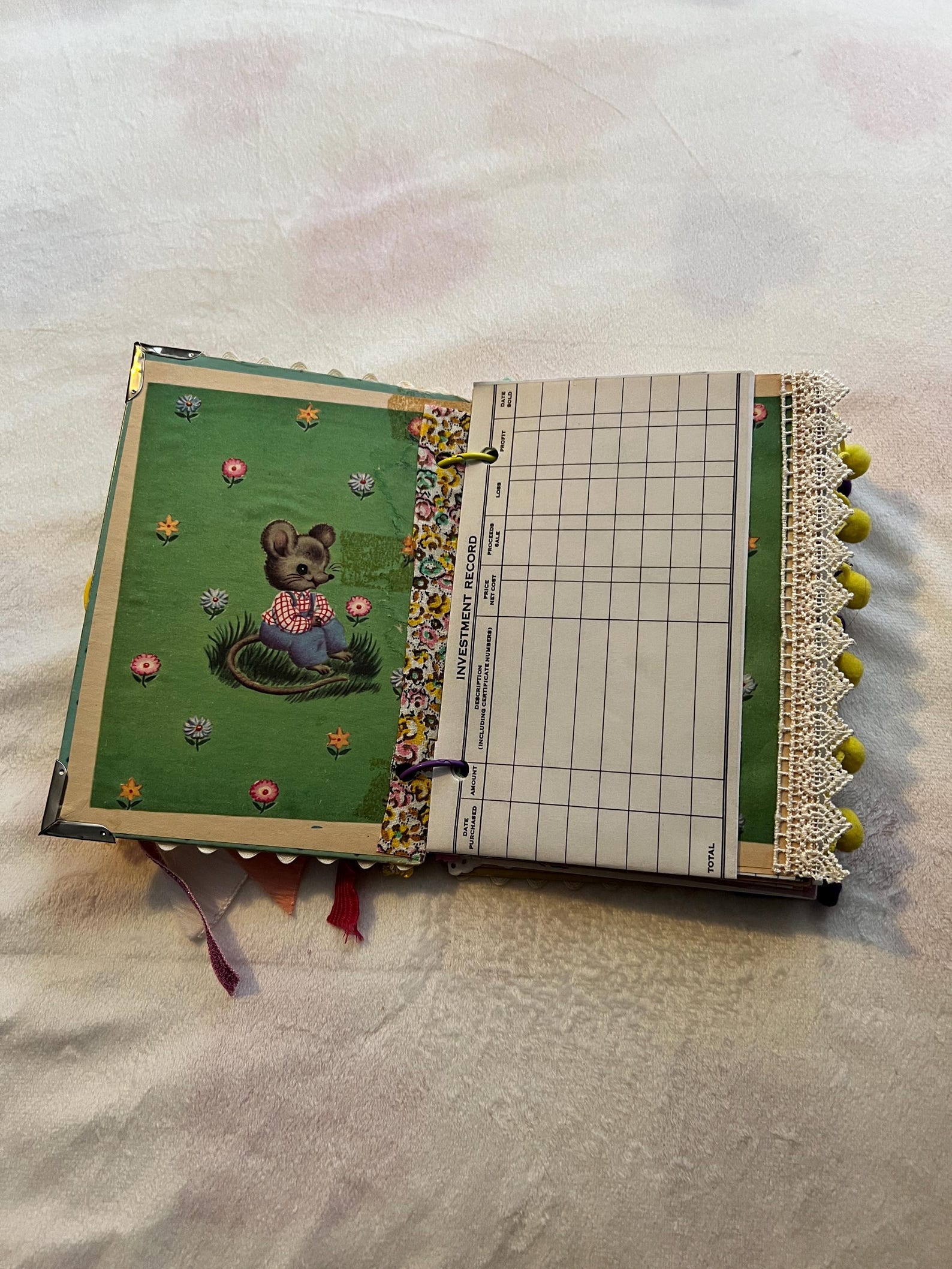 Vintage Junior Elf Junk Journal Timmy Mouse - Etsy