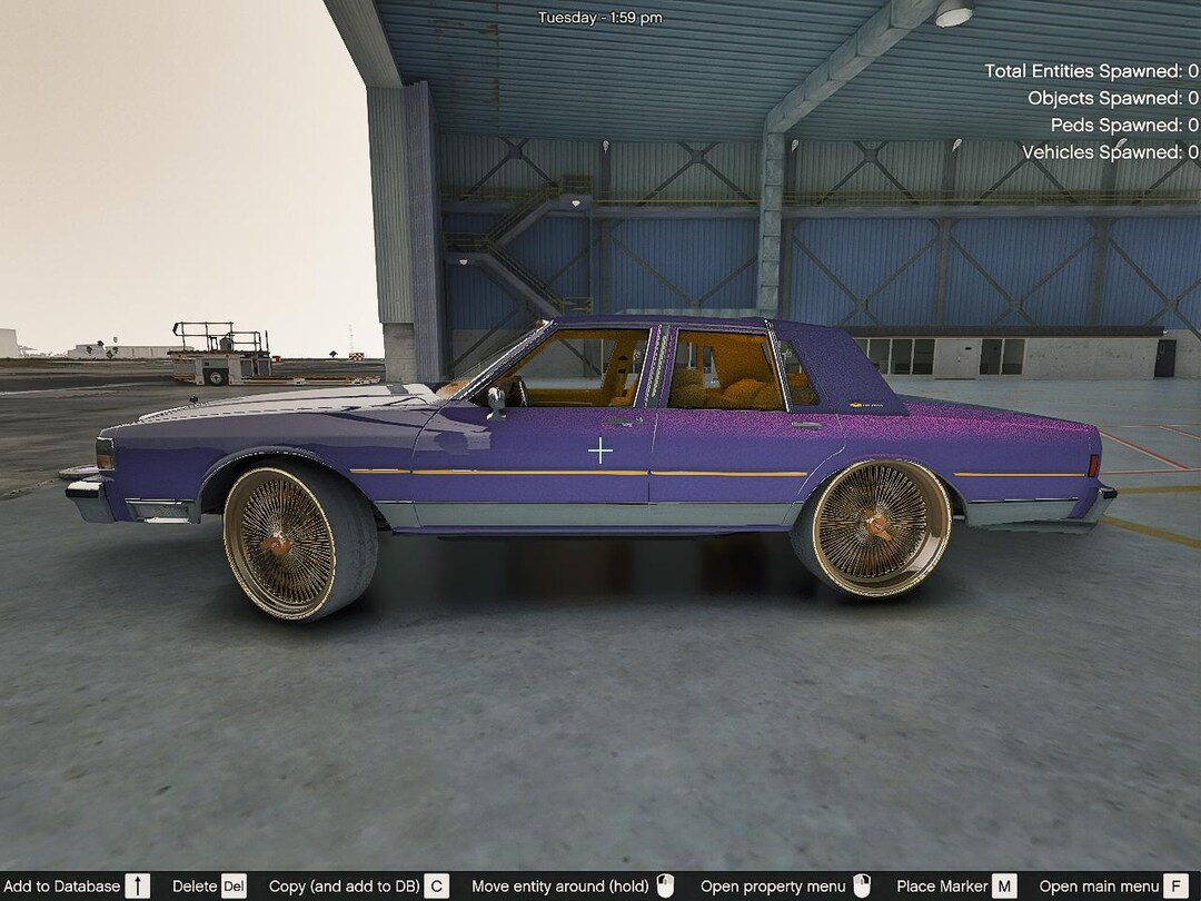 GTA 5 Fivem Box Chevy Donk on Dayton Rims - Etsy UK