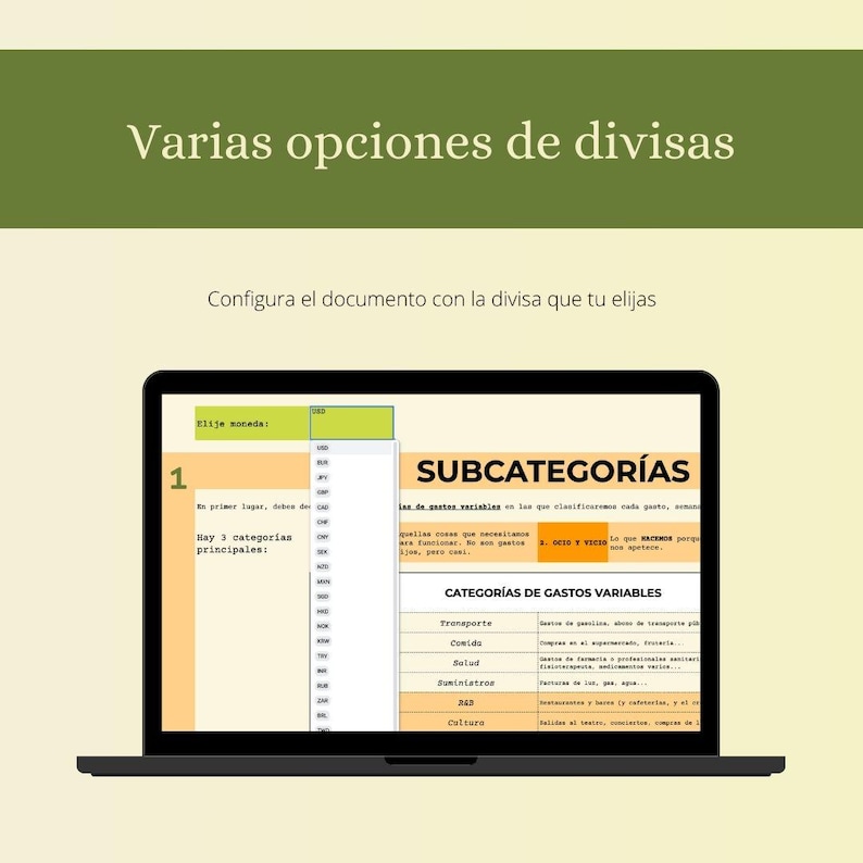 Google Sheets Finance Template for Moms | Start Saving Today | in ...