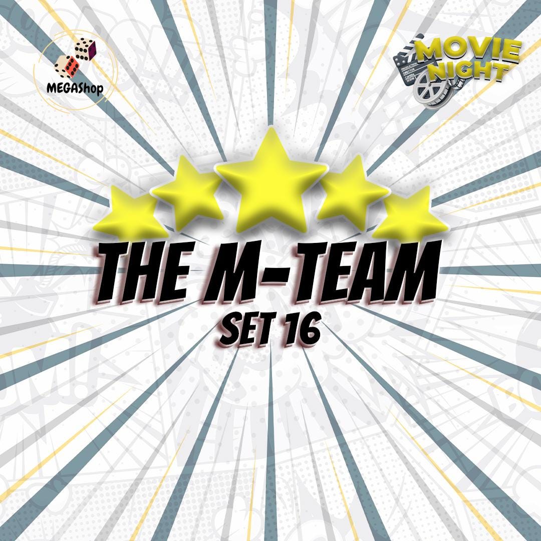 The M-team 5 Star (set 16) - Mogo Movie Night Stickers - Etsy